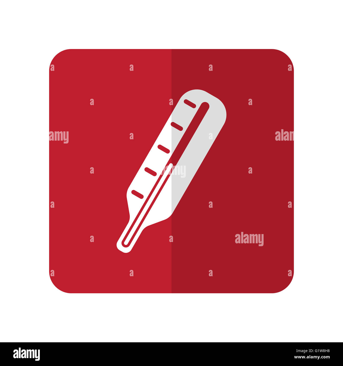 Mercury thermometer icon hi-res stock photography and images - Alamy