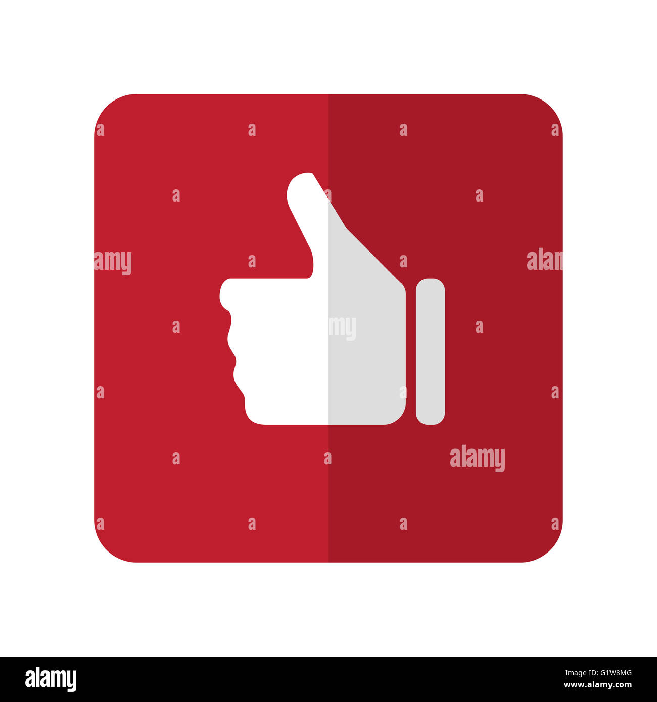 White thumb hi-res stock photography and images - Alamy