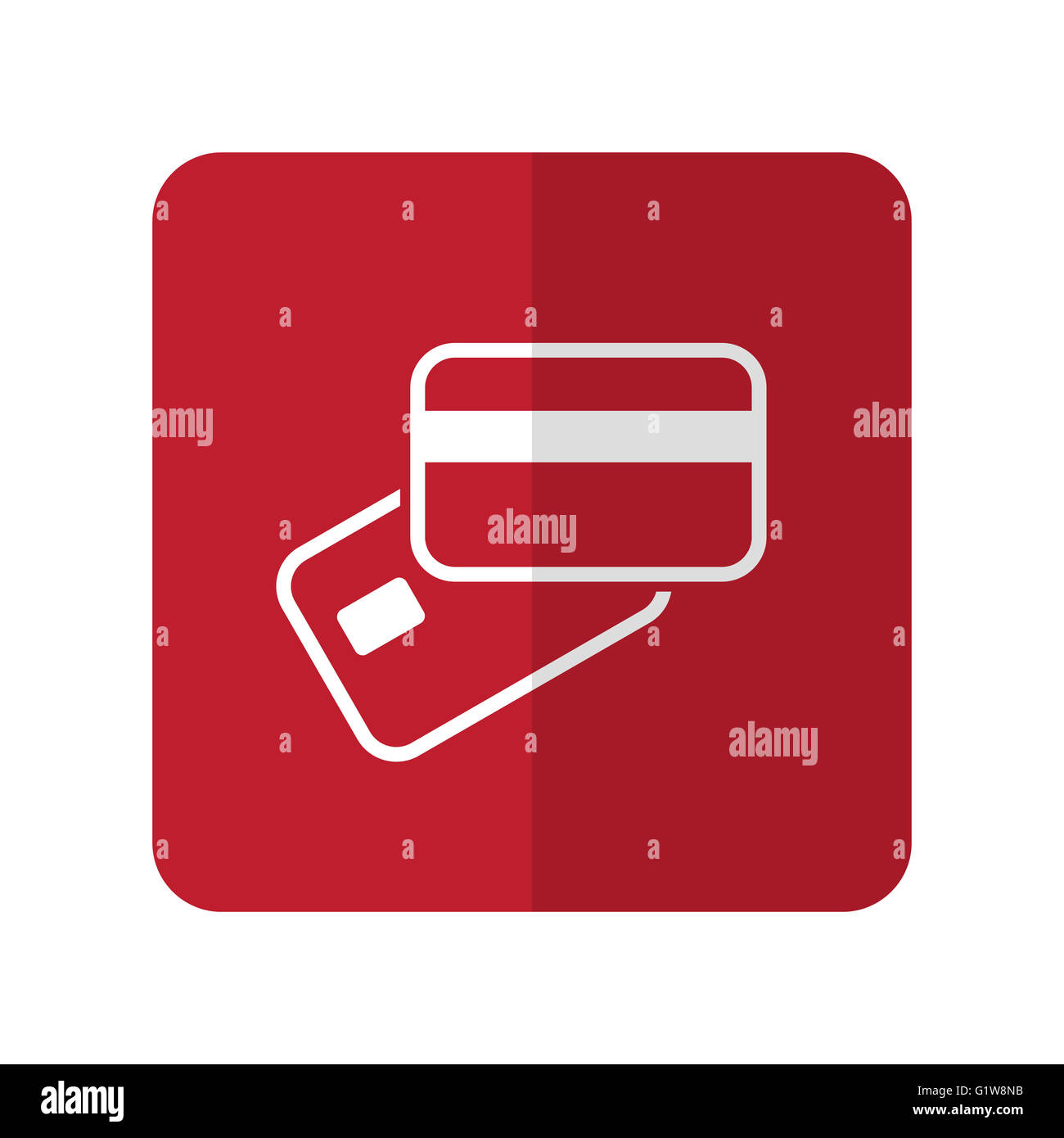 Bank card on square hi-res stock photography and images - Alamy