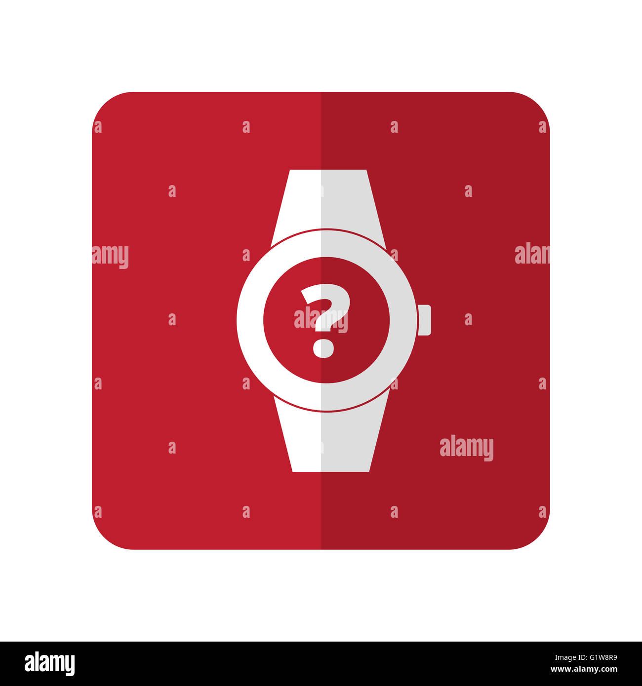 Clock face with question mark hi-res stock photography and images - Alamy