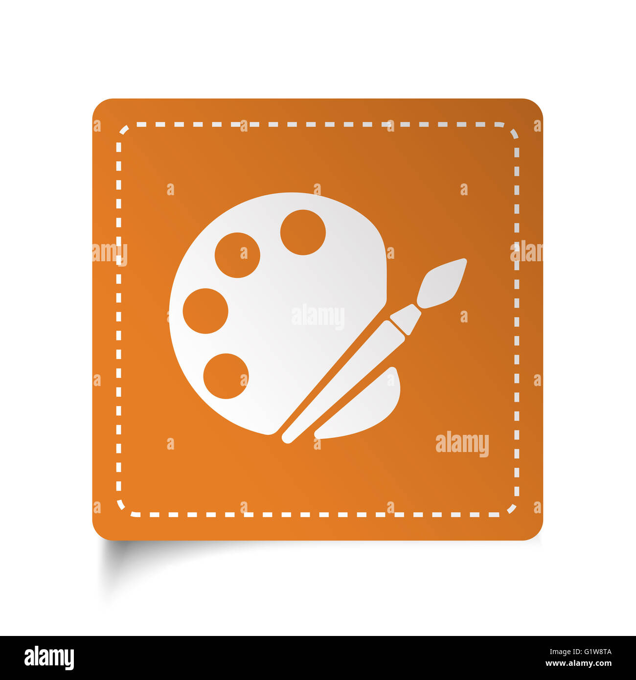 Palette white hi-res stock photography and images - Alamy