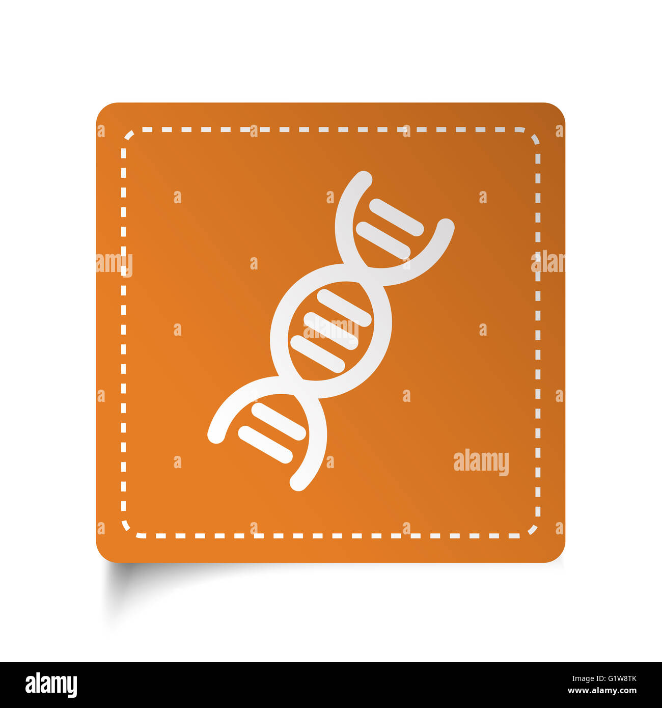 Medicine dna molecule flat Cut Out Stock Images & Pictures - Alamy