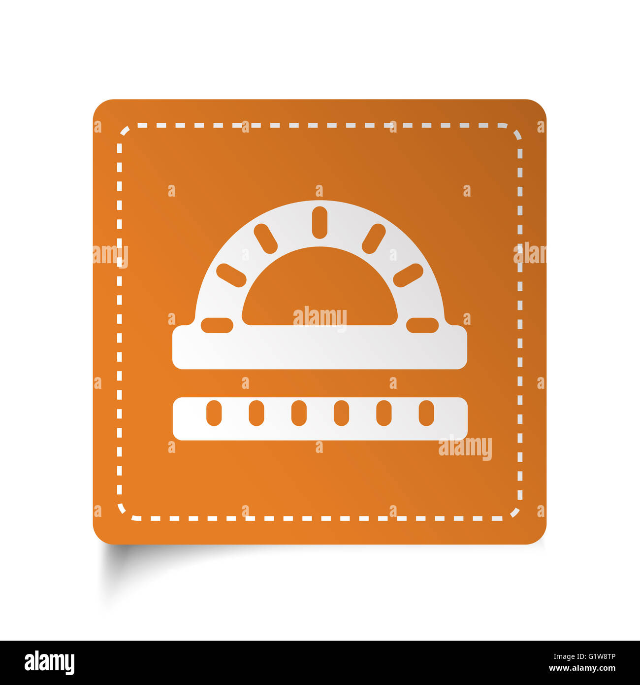 Ruler icon hi-res stock photography and images - Alamy