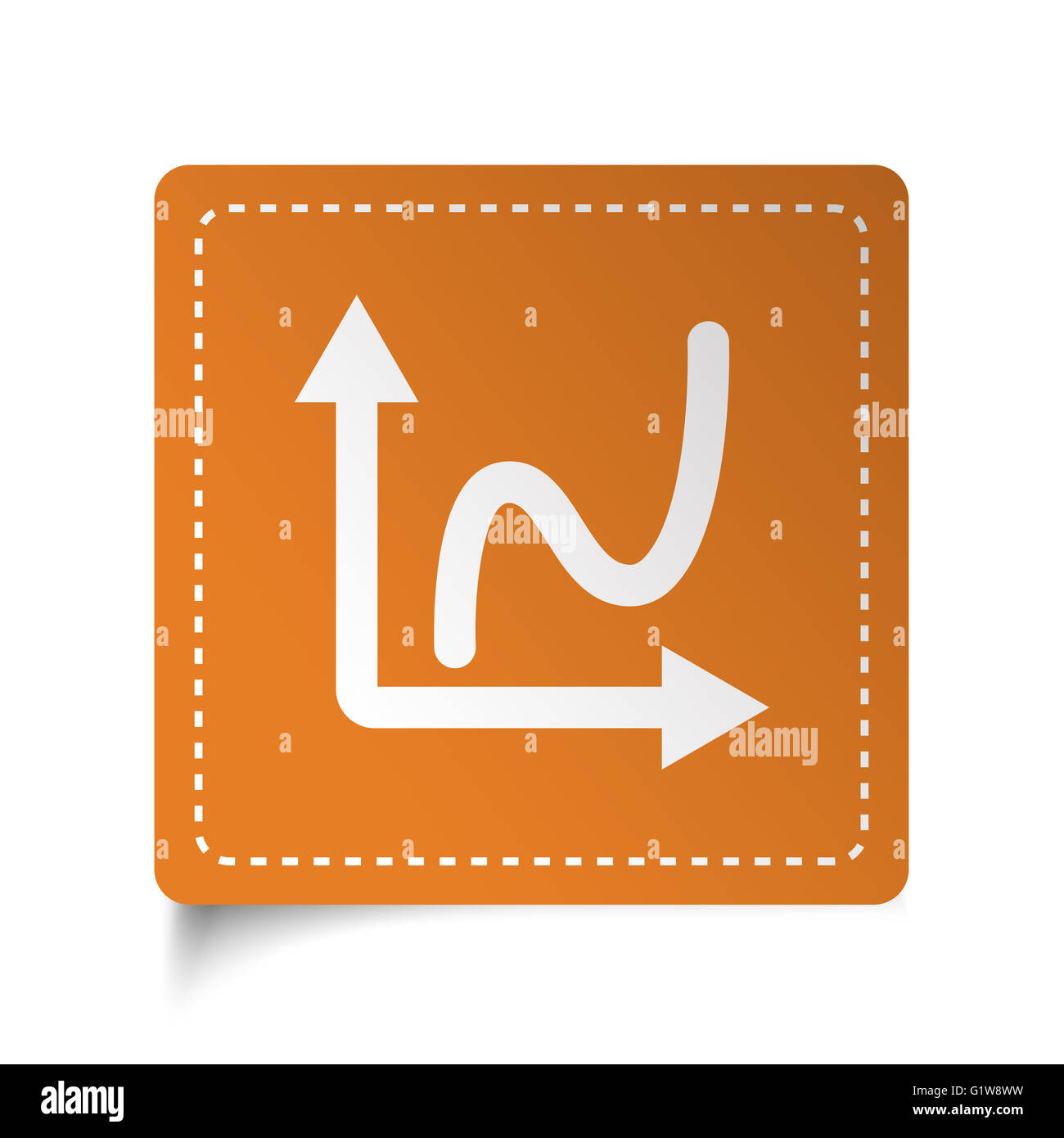 Graph flat line hi-res stock photography and images - Alamy