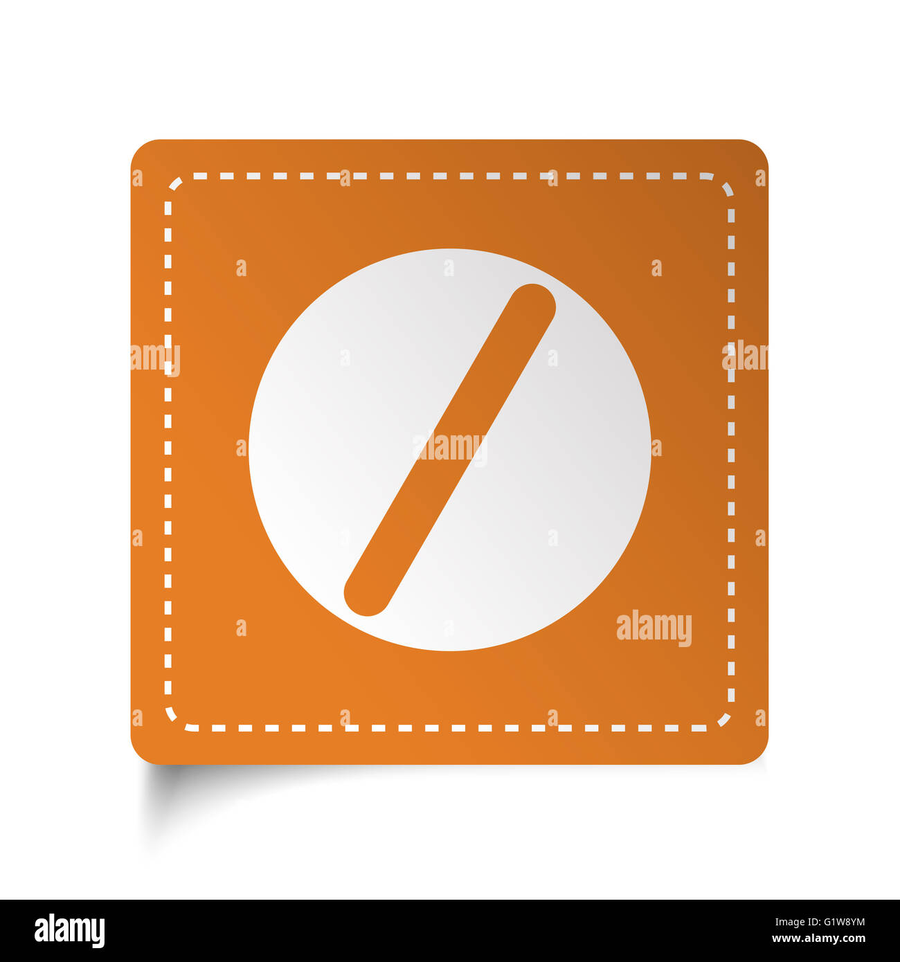 Prescription pill icon flat hi-res stock photography and images - Alamy