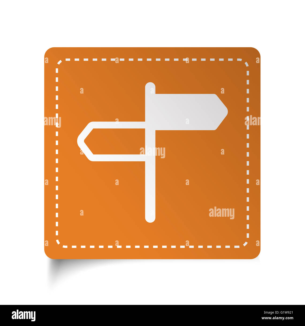 Sticker on traffic sign hi-res stock photography and images - Alamy