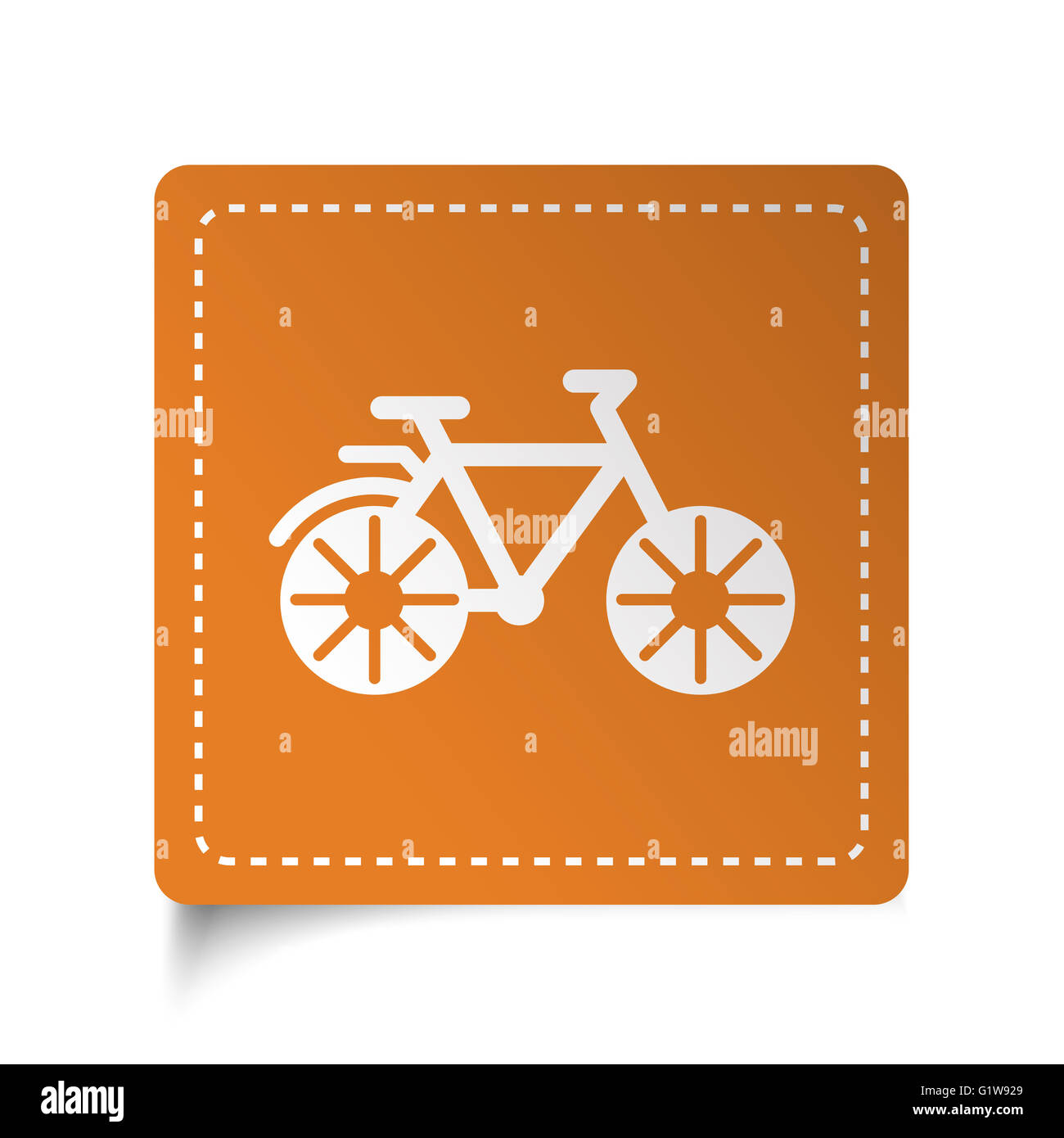 Bike sticker hi-res stock photography and images - Alamy