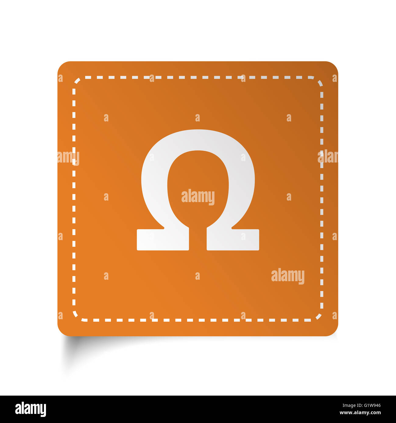 Omega icon hi-res stock photography and images - Alamy