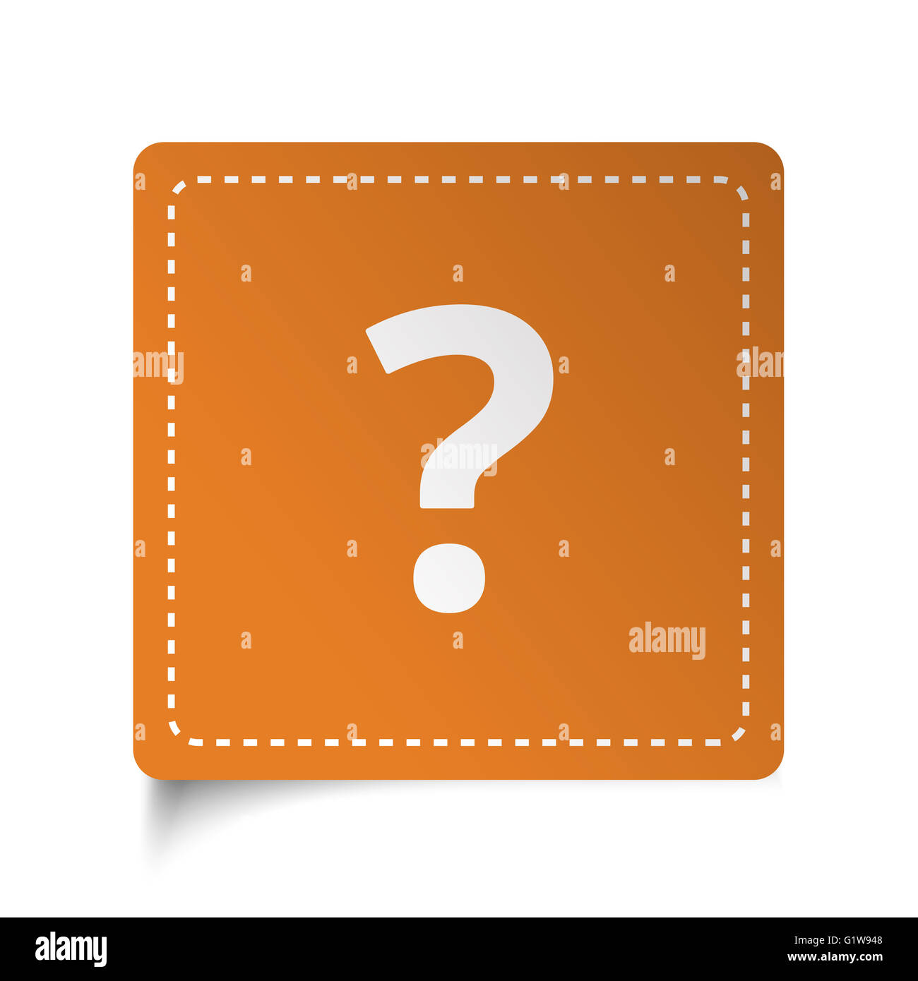 Question mark icon hi-res stock photography and images - Alamy