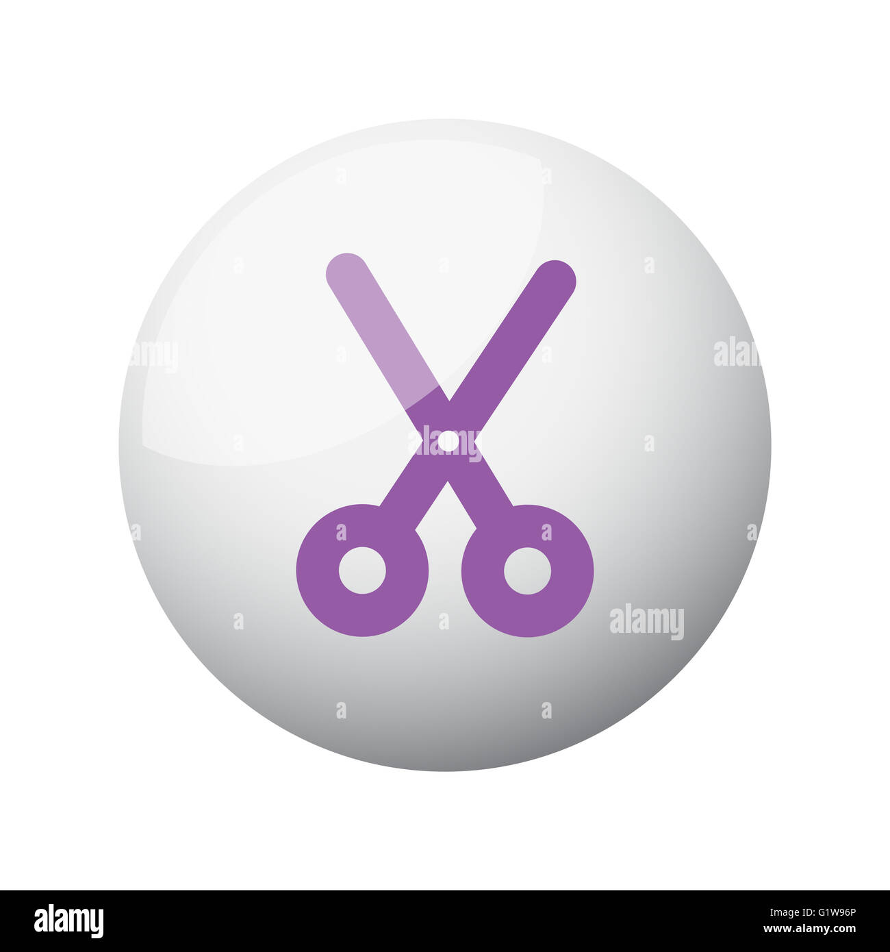 3d scissors Cut Out Stock Images & Pictures - Alamy