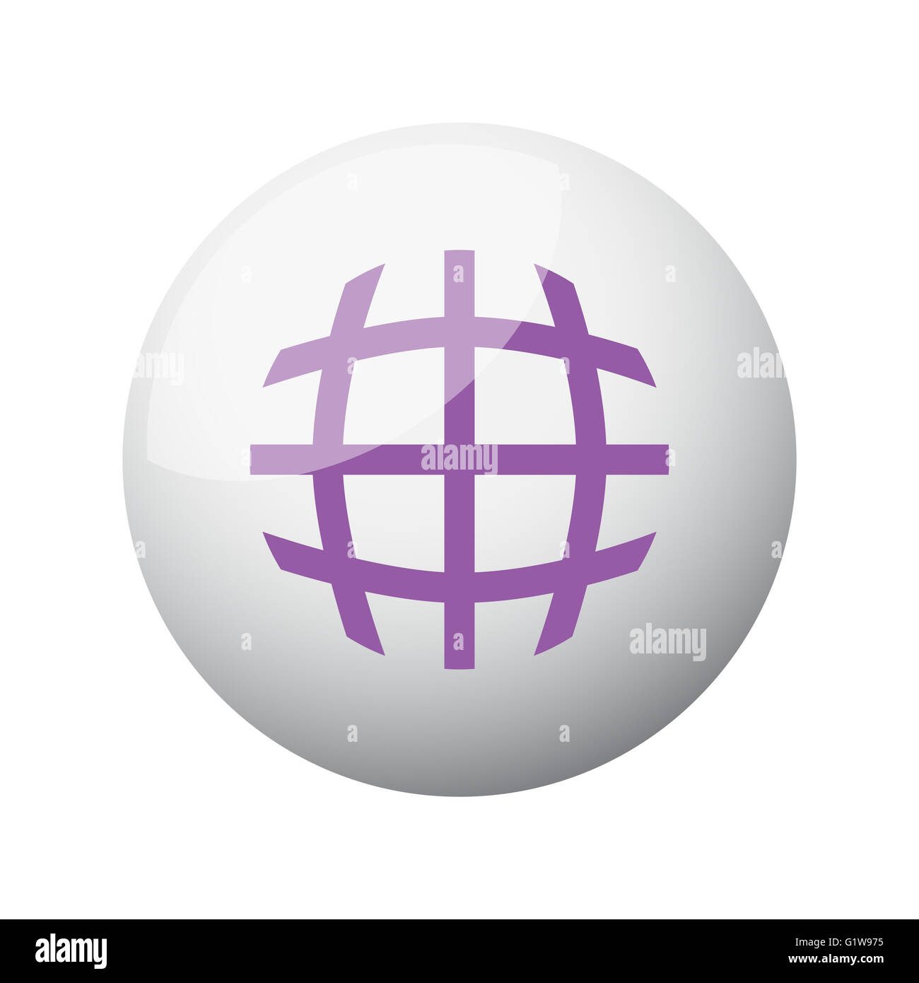 Purple earth map hi-res stock photography and images - Alamy