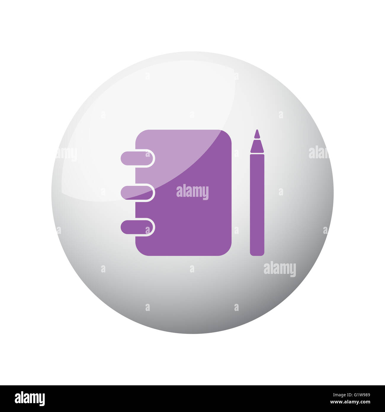 Purple diary hi-res stock photography and images - Alamy