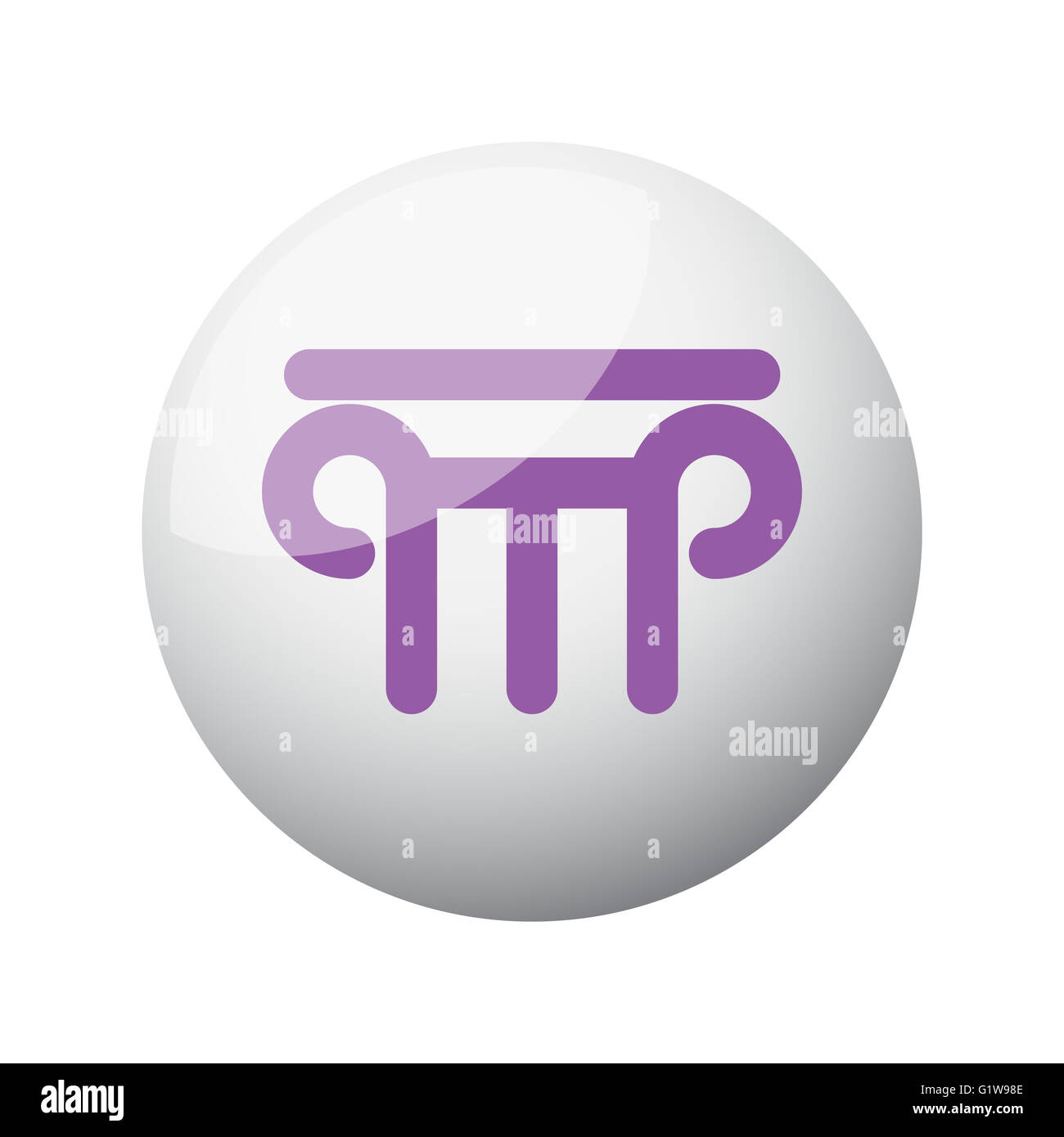 3d roman pillar hi-res stock photography and images - Alamy