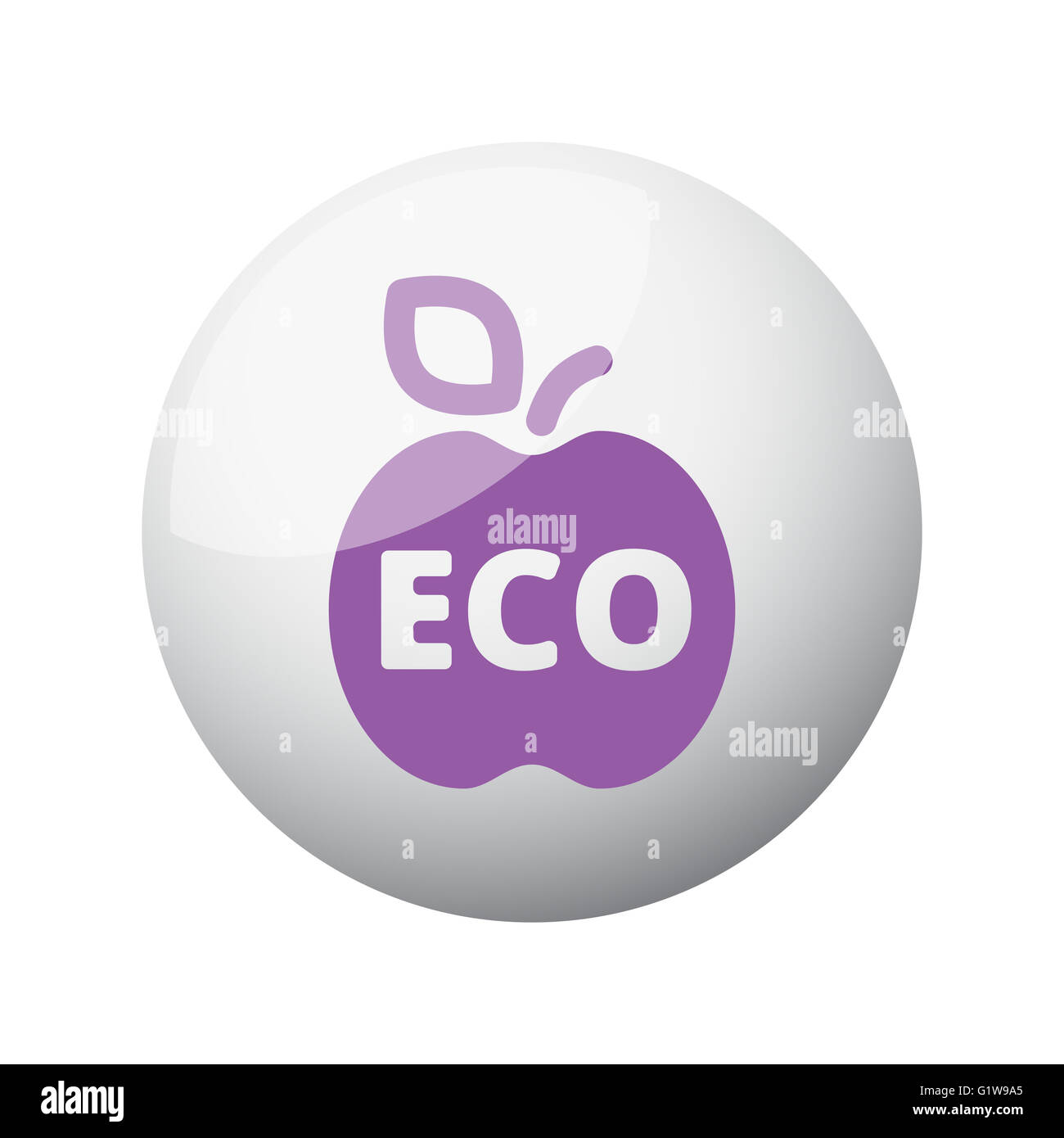 3d sphere badge hi-res stock photography and images - Alamy