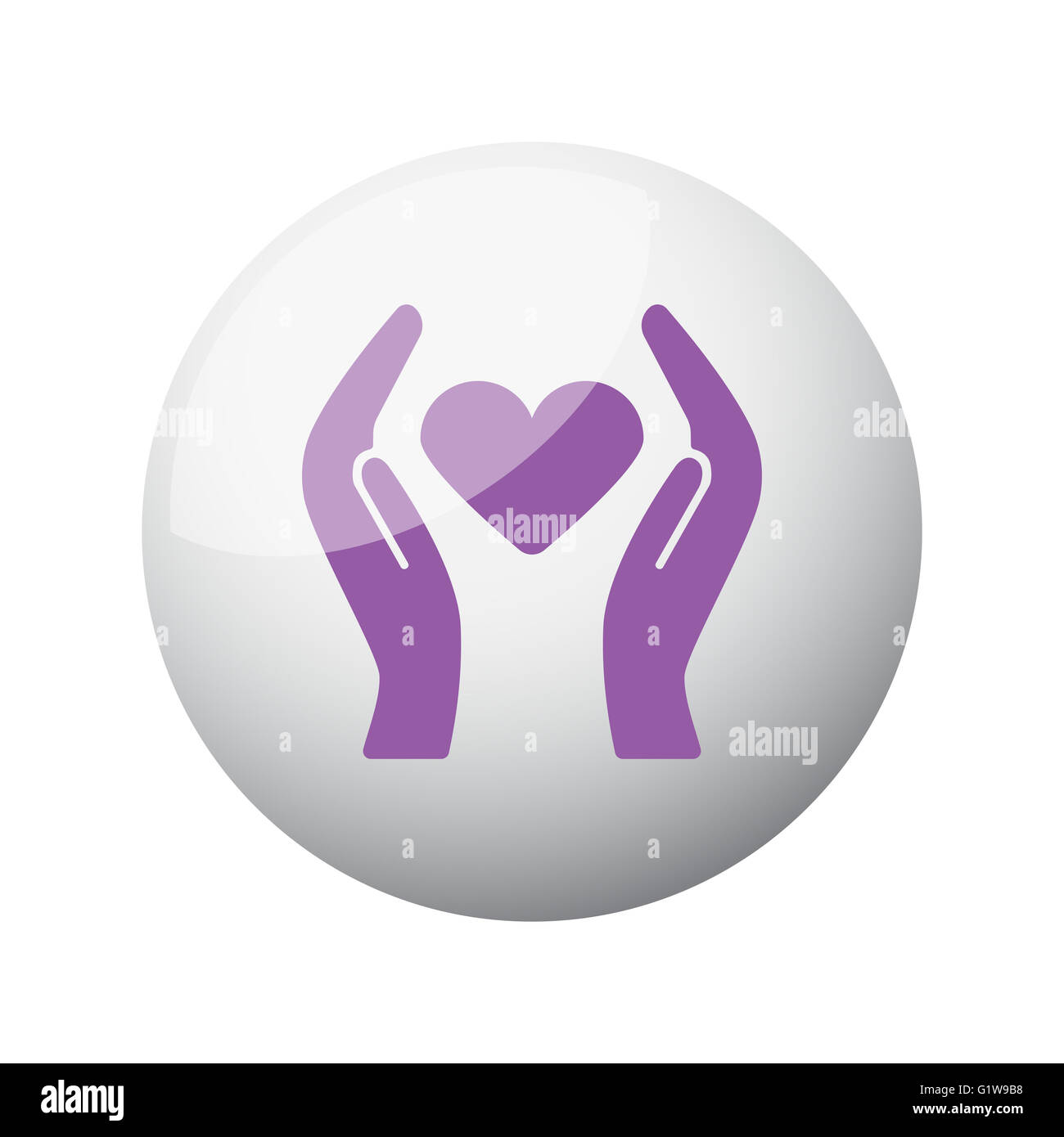 Gentle care symbol Cut Out Stock Images & Pictures - Alamy