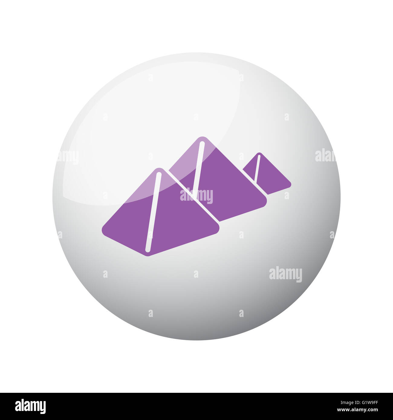 Pyramids of giza, egypt Cut Out Stock Images & Pictures - Alamy