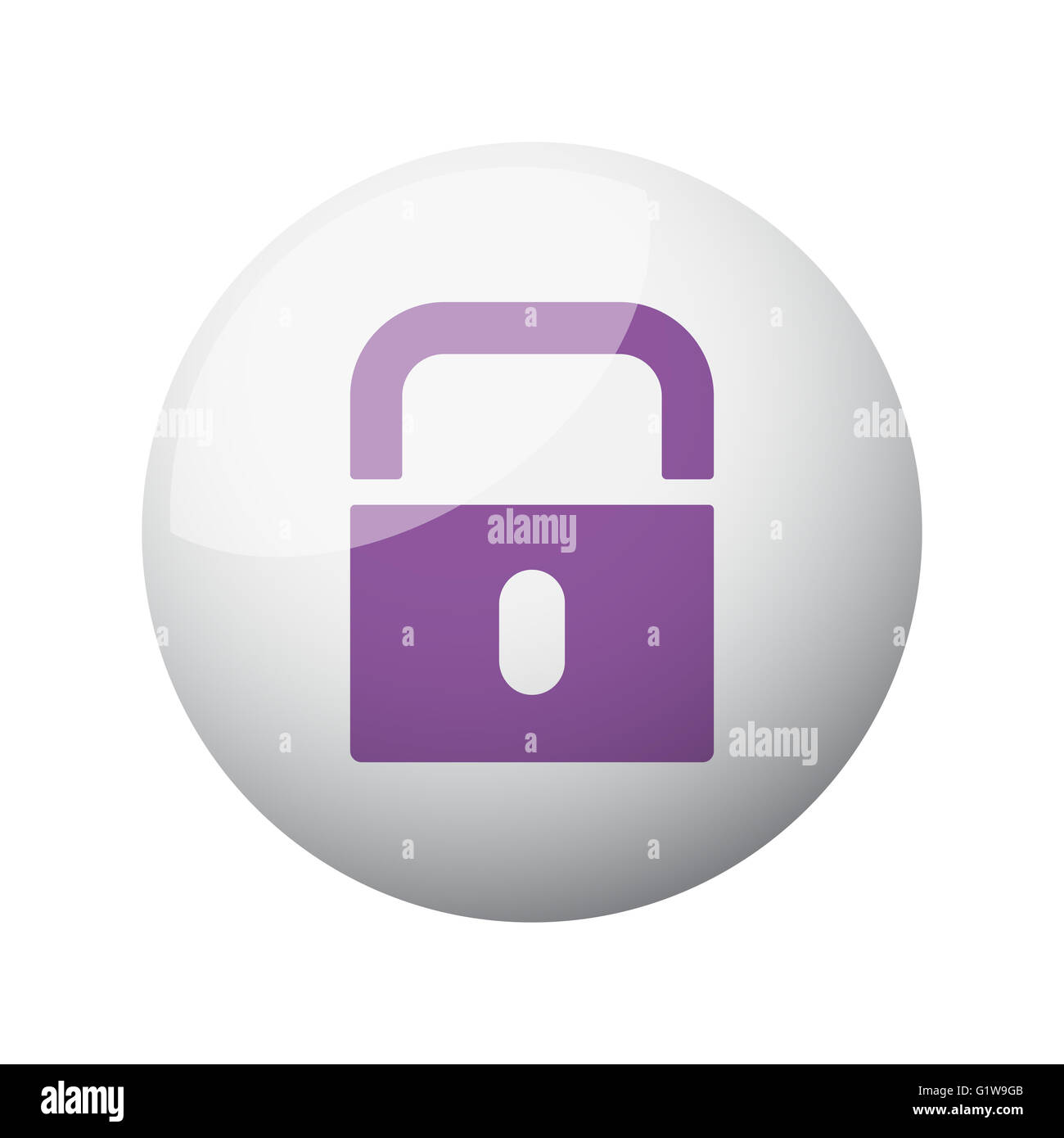 Purple lock hi-res stock photography and images - Alamy