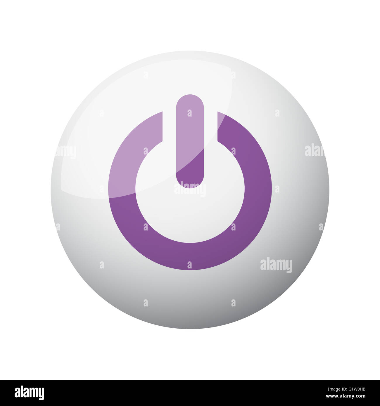 Power on icon hi-res stock photography and images - Alamy