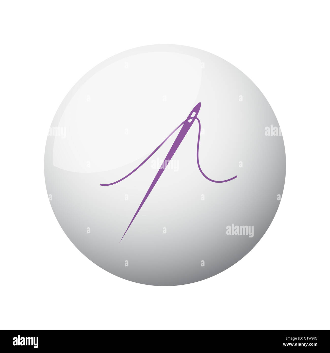 Purple needle hi-res stock photography and images - Alamy