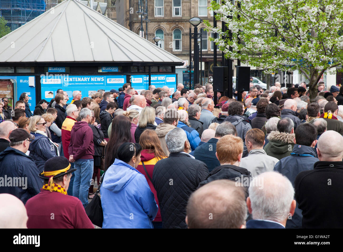 Bradford City, Valley parade fire, 31 years remembrance service in ...