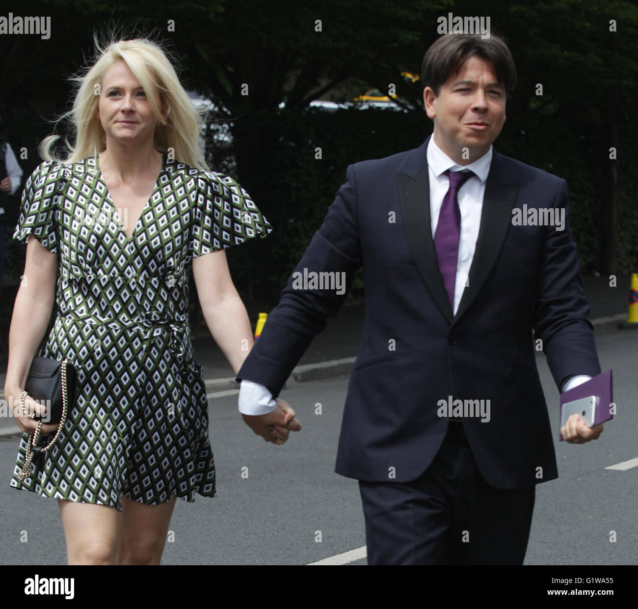 Michael mcintyre seen at the wimbledon championships 2015 day seven hi ...
