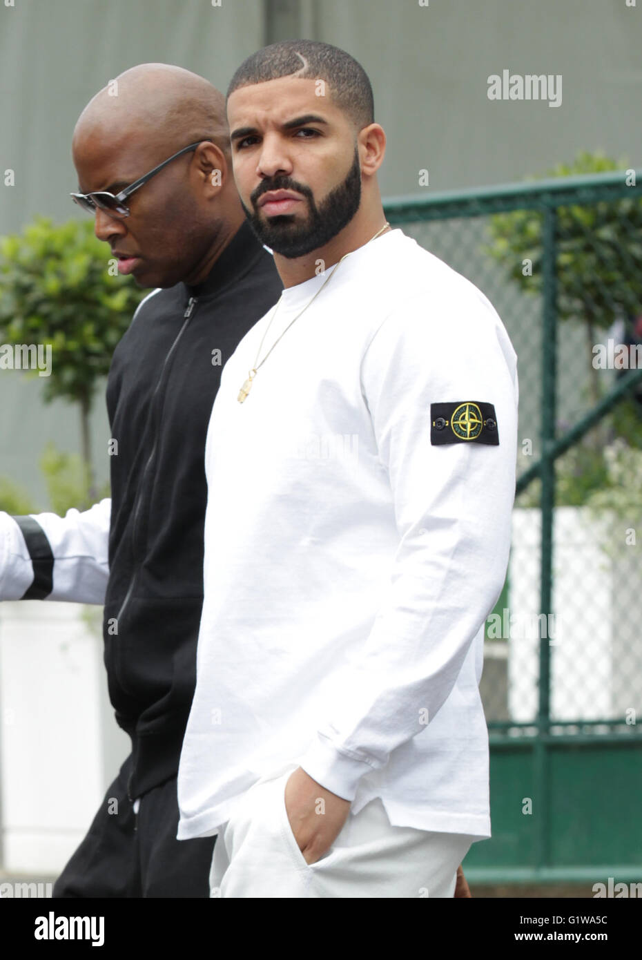LONDON, UK, 6th July 2015: Drake seen at the Wimbledon Championships ...
