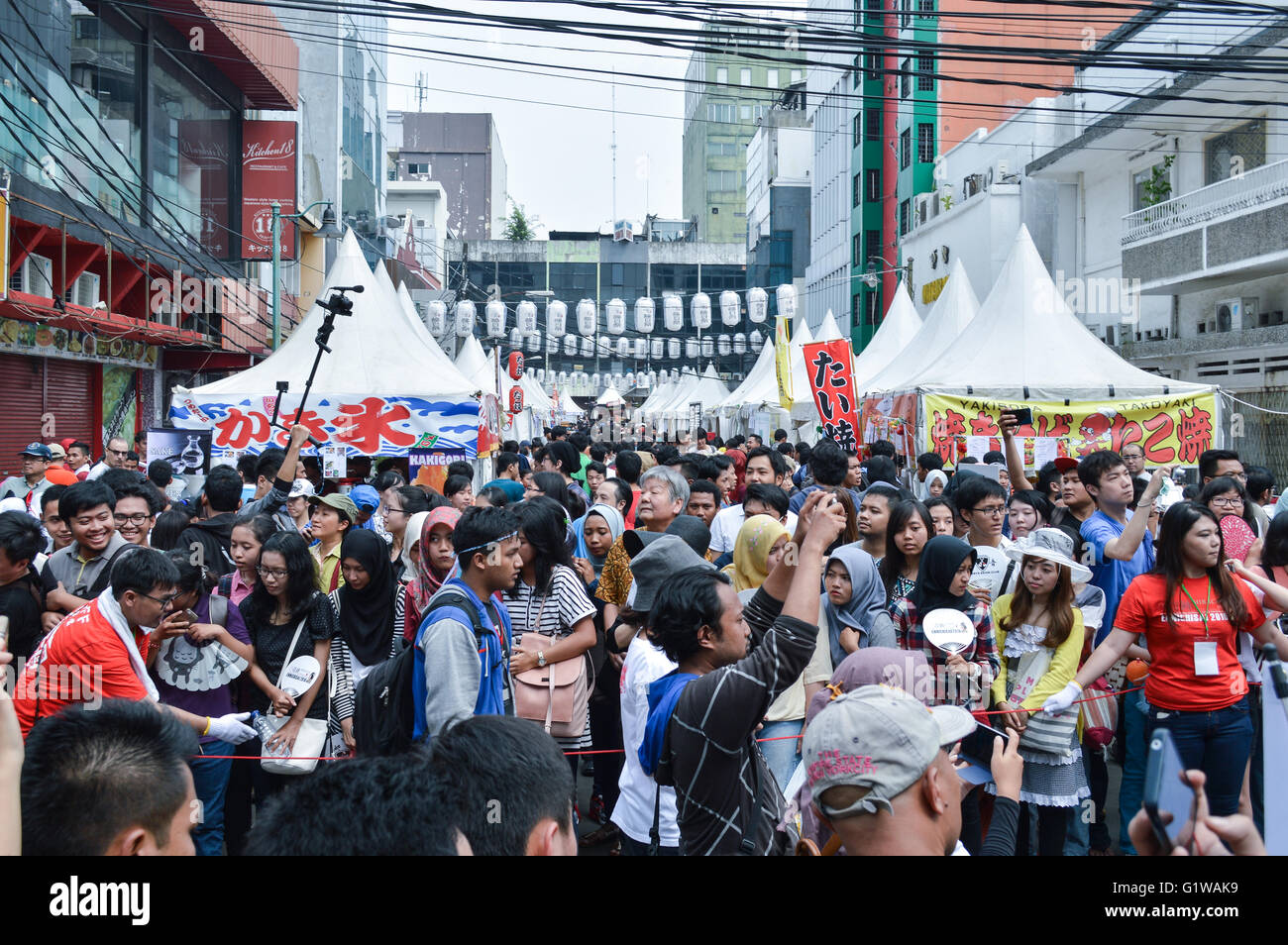 Little tokyo ennichisai japan festival. Blok M, Jakarta, Indonesia ...
