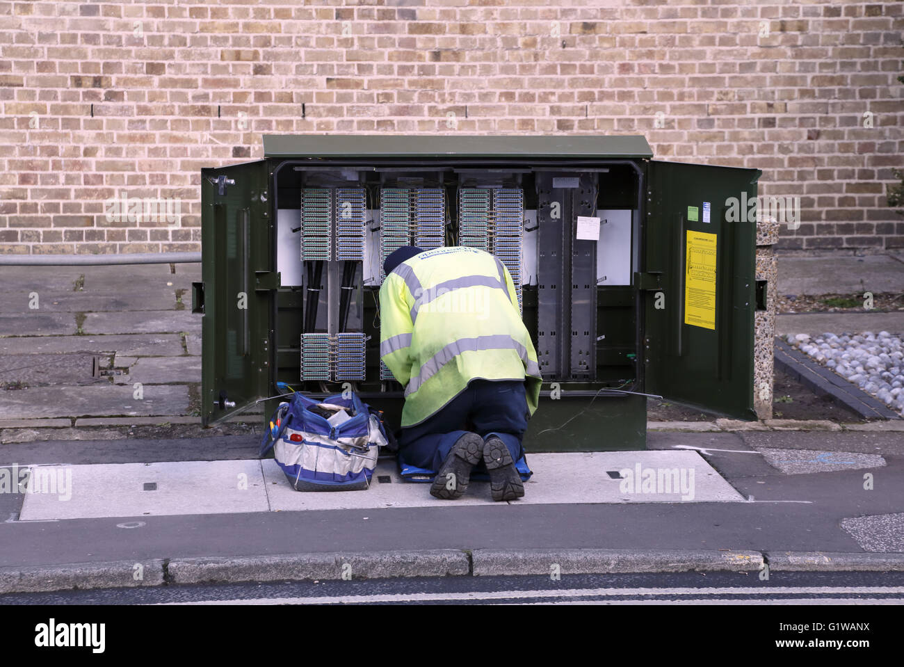 Bt telephone junction box hi-res stock photography and images - Alamy