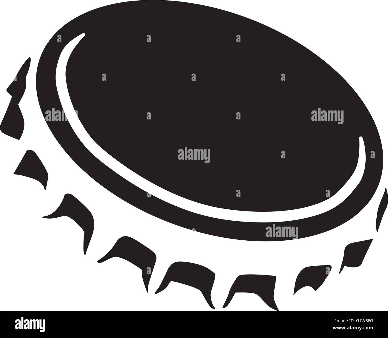 Beer cap illustration Stock Vector Image & Art - Alamy
