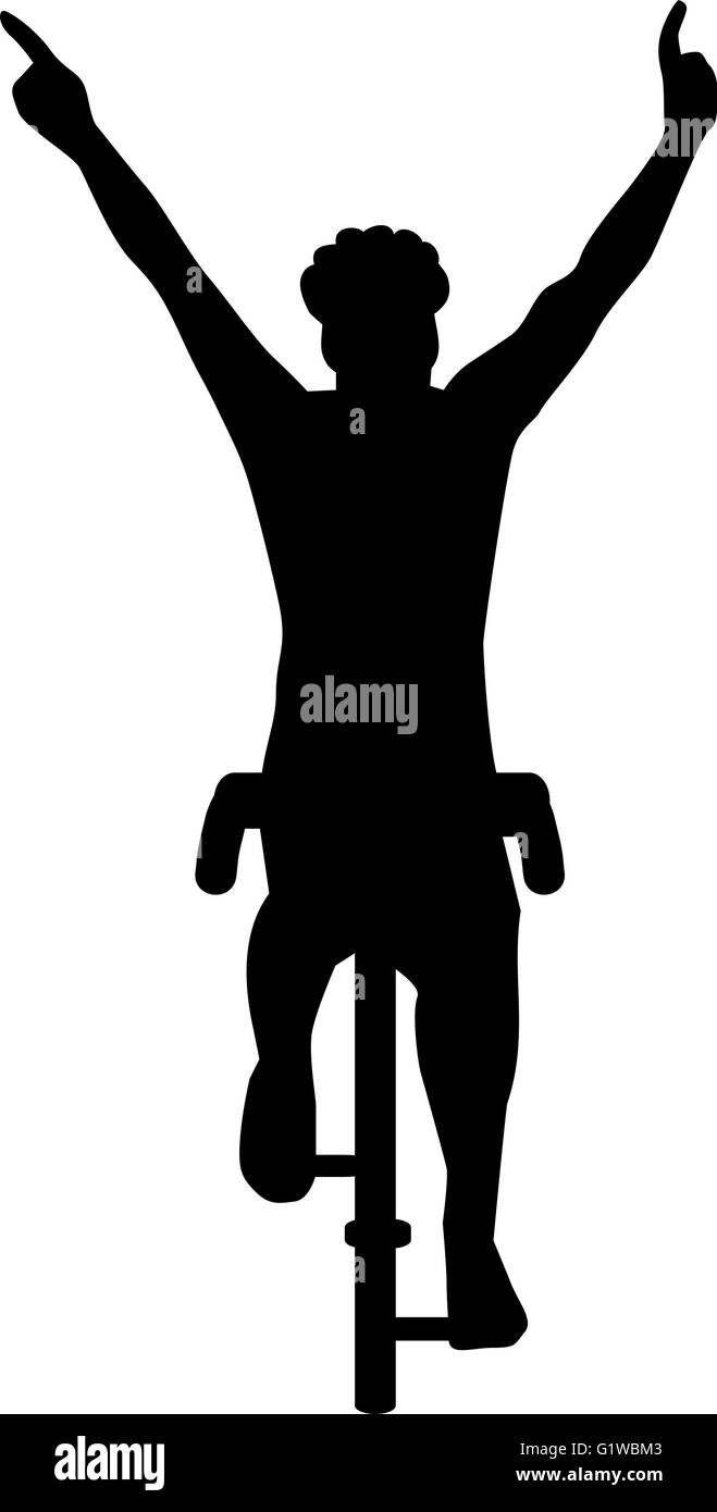 Cycling Cycle Racing Winner Stock Vector Image & Art - Alamy