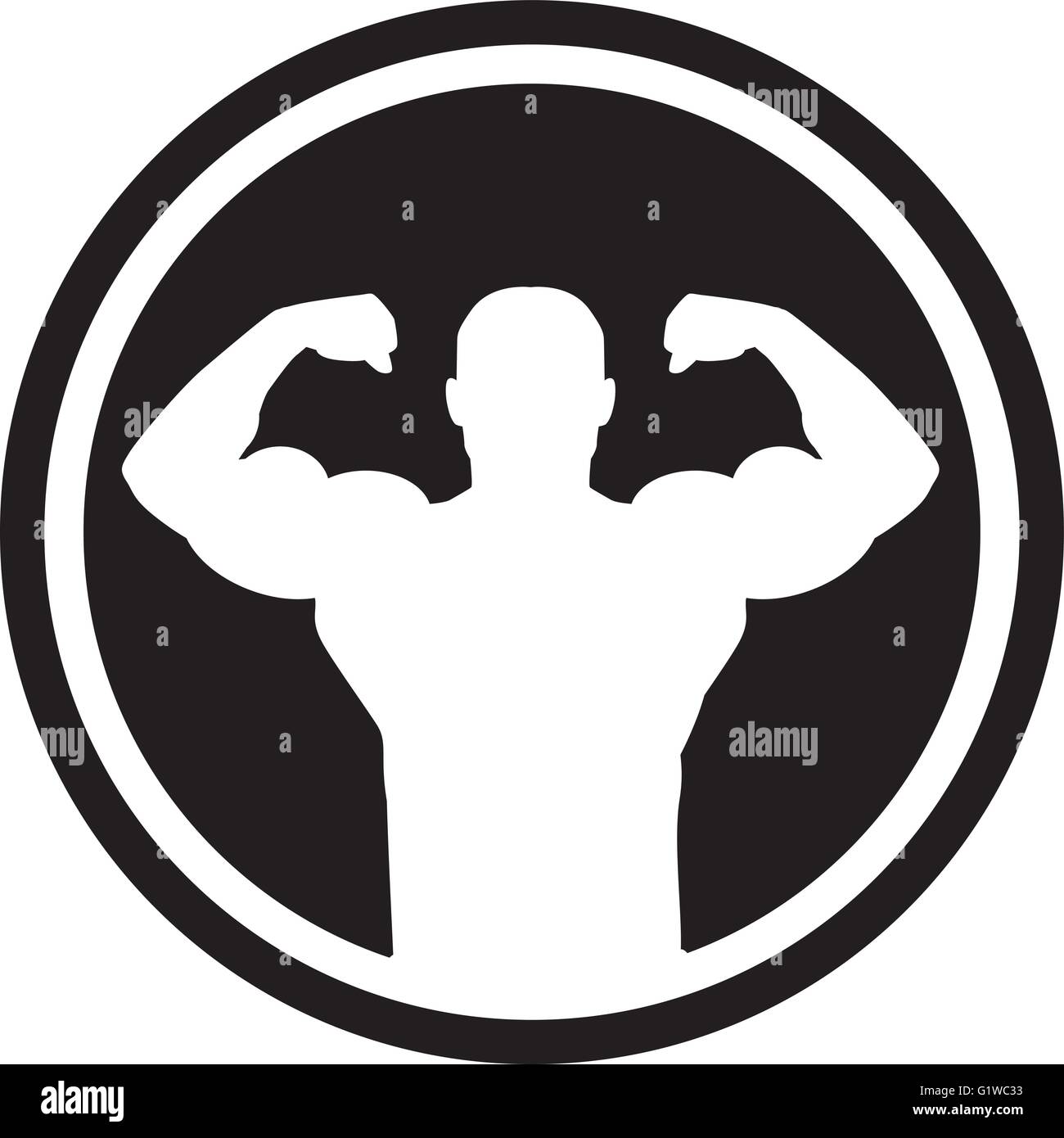 Body circle Stock Vector Images - Alamy