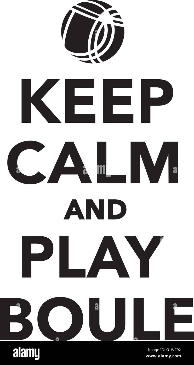 Boule game Stock Vector Images - Alamy