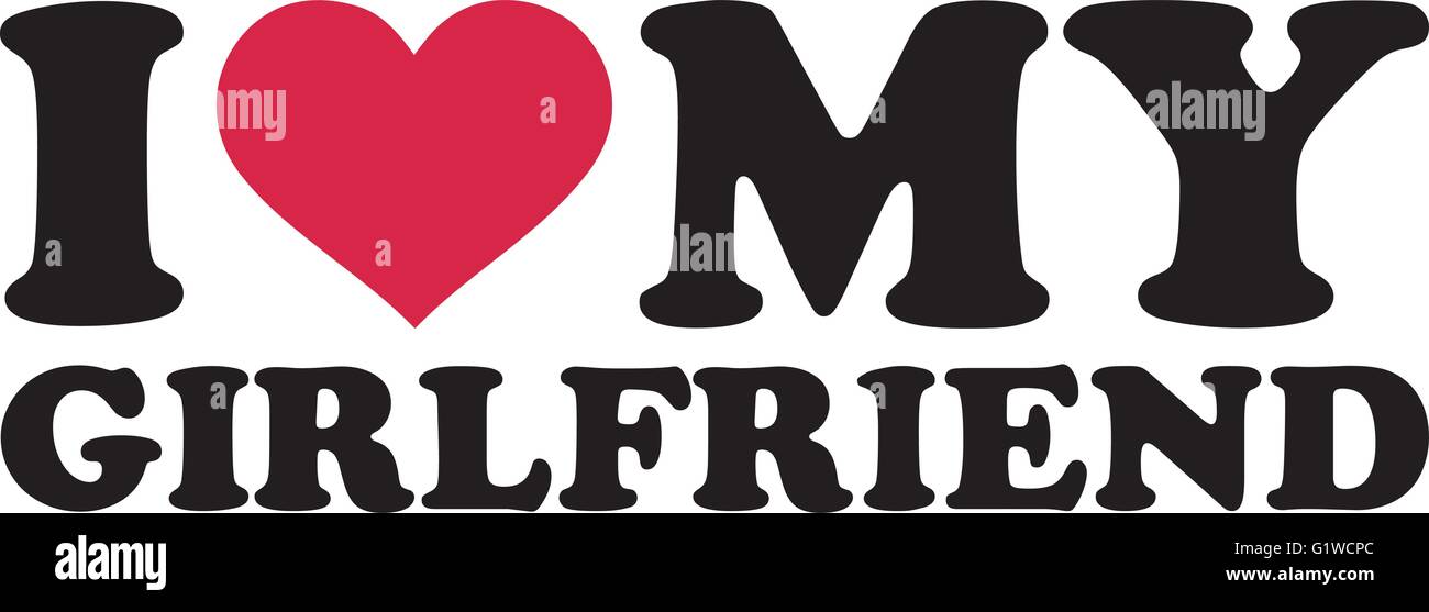 Girlfriend Stock Vector Images - Alamy