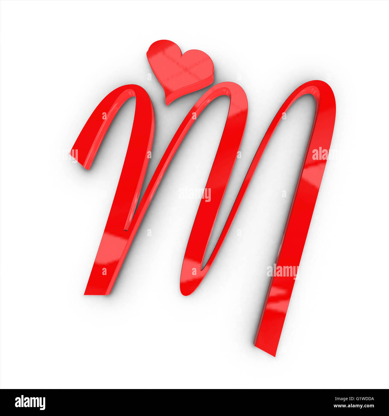 Love wedding letter and number alphabets 3d render, 3d illustration ...