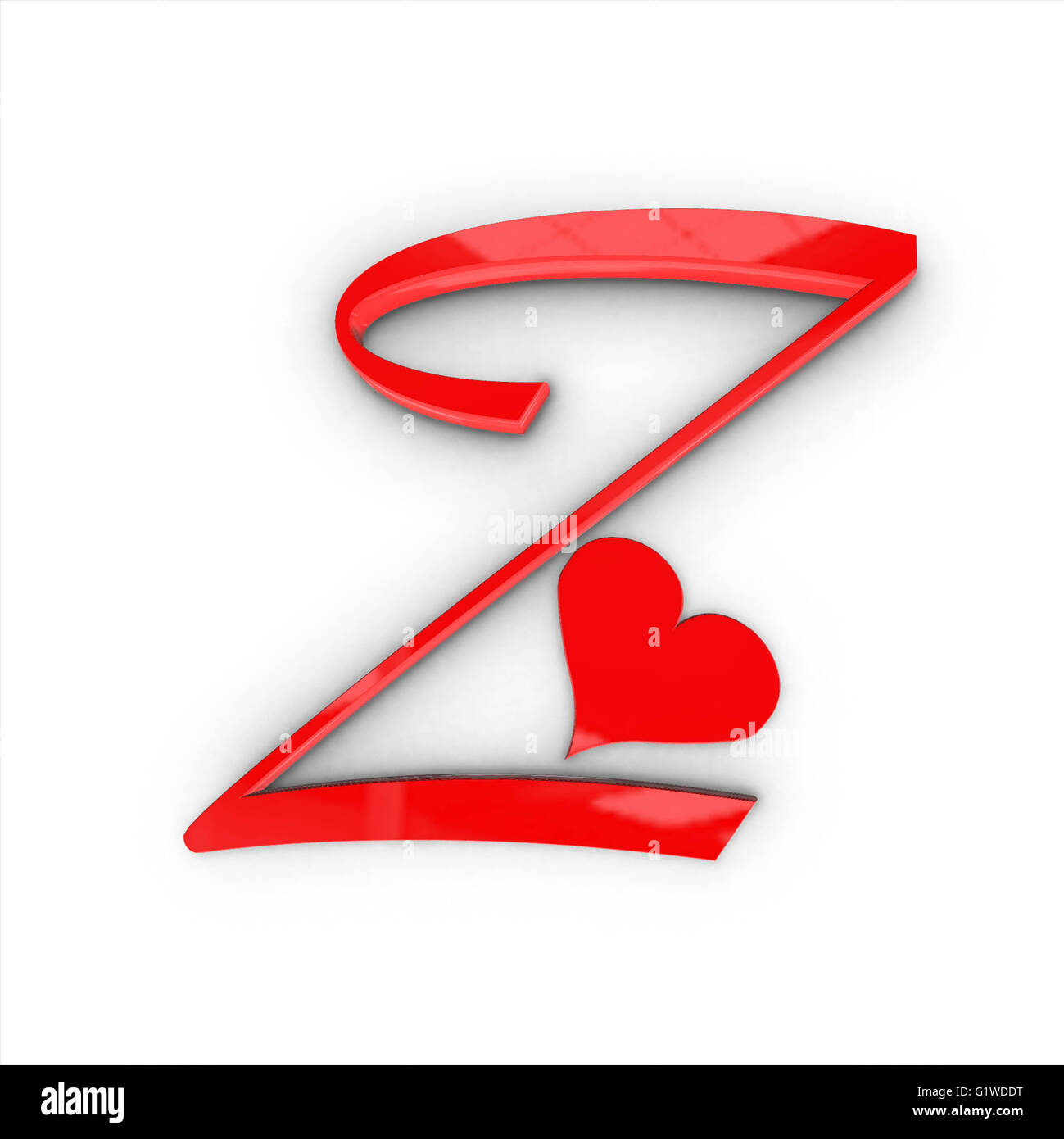 Love wedding letter and number alphabets 3d render, 3d illustration ...