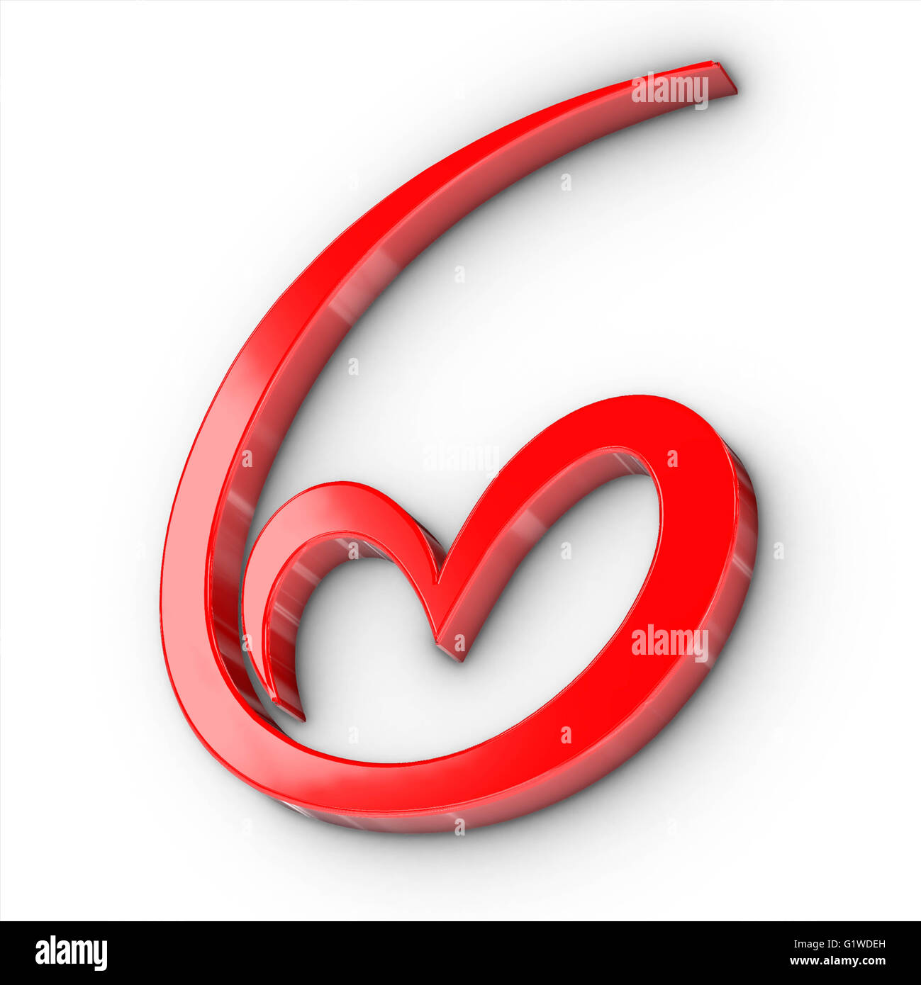 Love wedding letter and number alphabets 3d render, 3d illustration ...