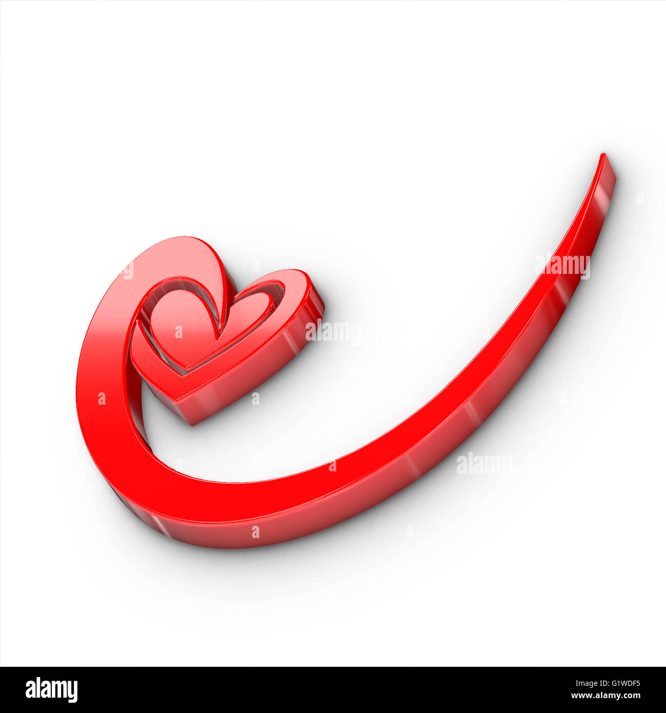 Love wedding letter and number alphabets 3d render, 3d illustration ...