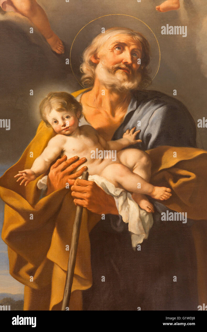 St joseph and child painting hi-res stock photography and images - Alamy