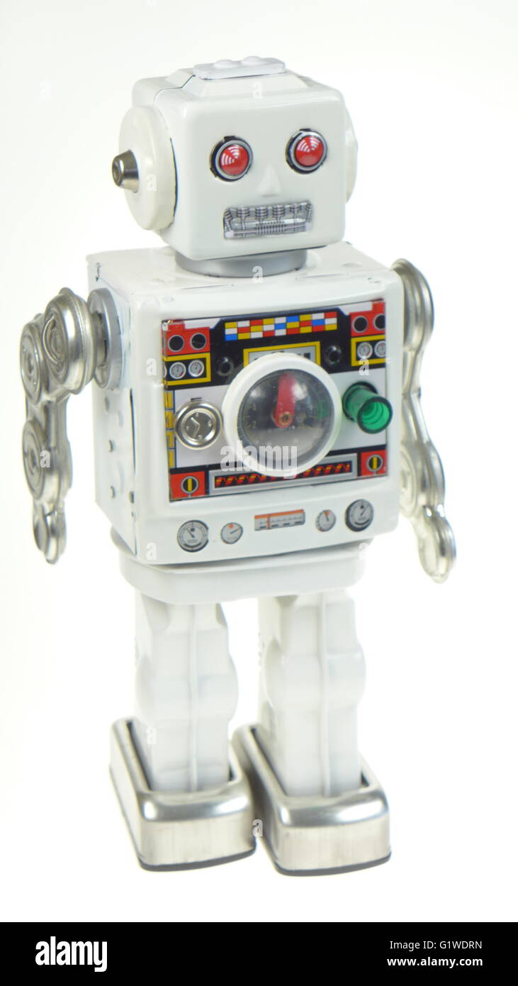 Battery toy robot hi-res stock photography and images - Alamy