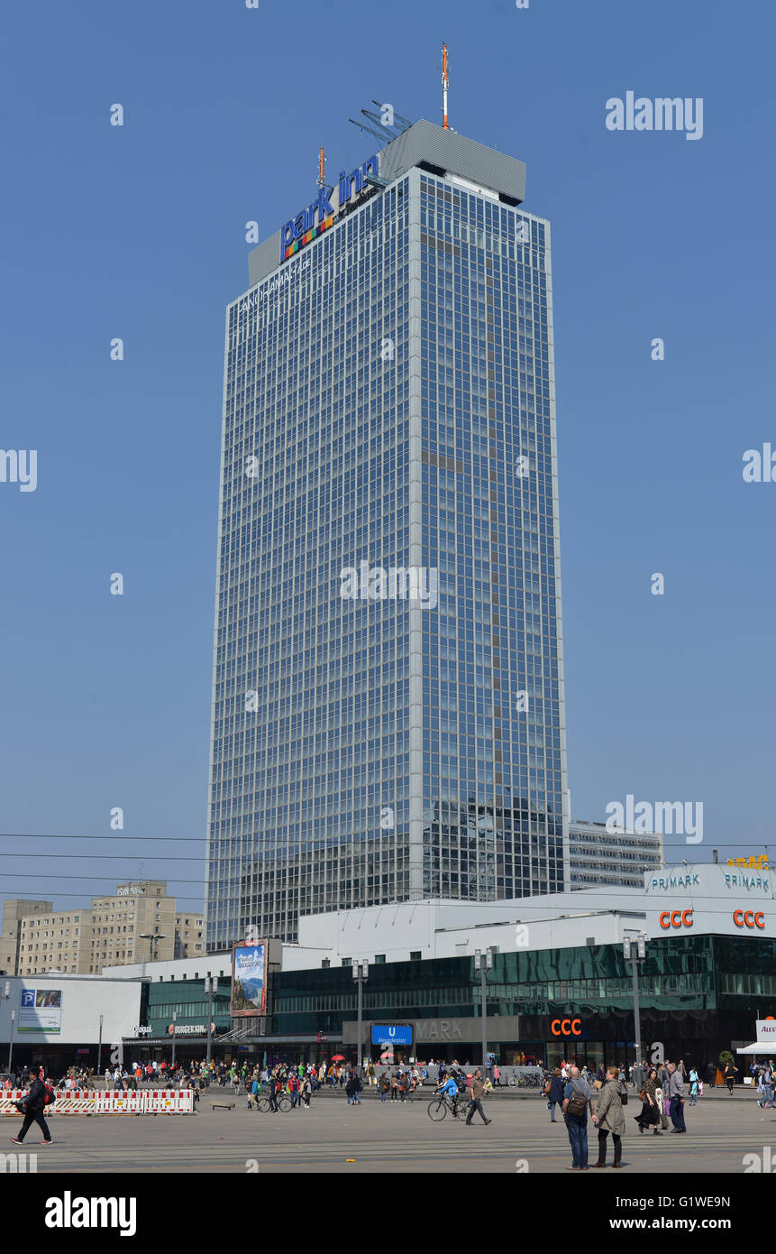 Park Inn Hotel, Alexanderplatz, Mitte, Berlin, Deutschland Stock Photo ...