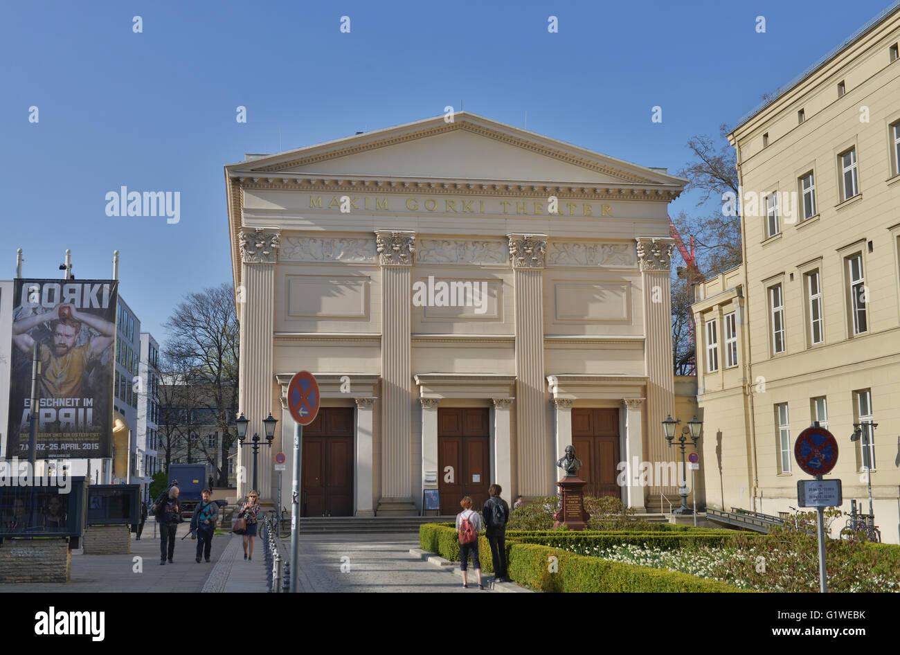 Berlin maxim gorki theatre hi-res stock photography and images - Alamy