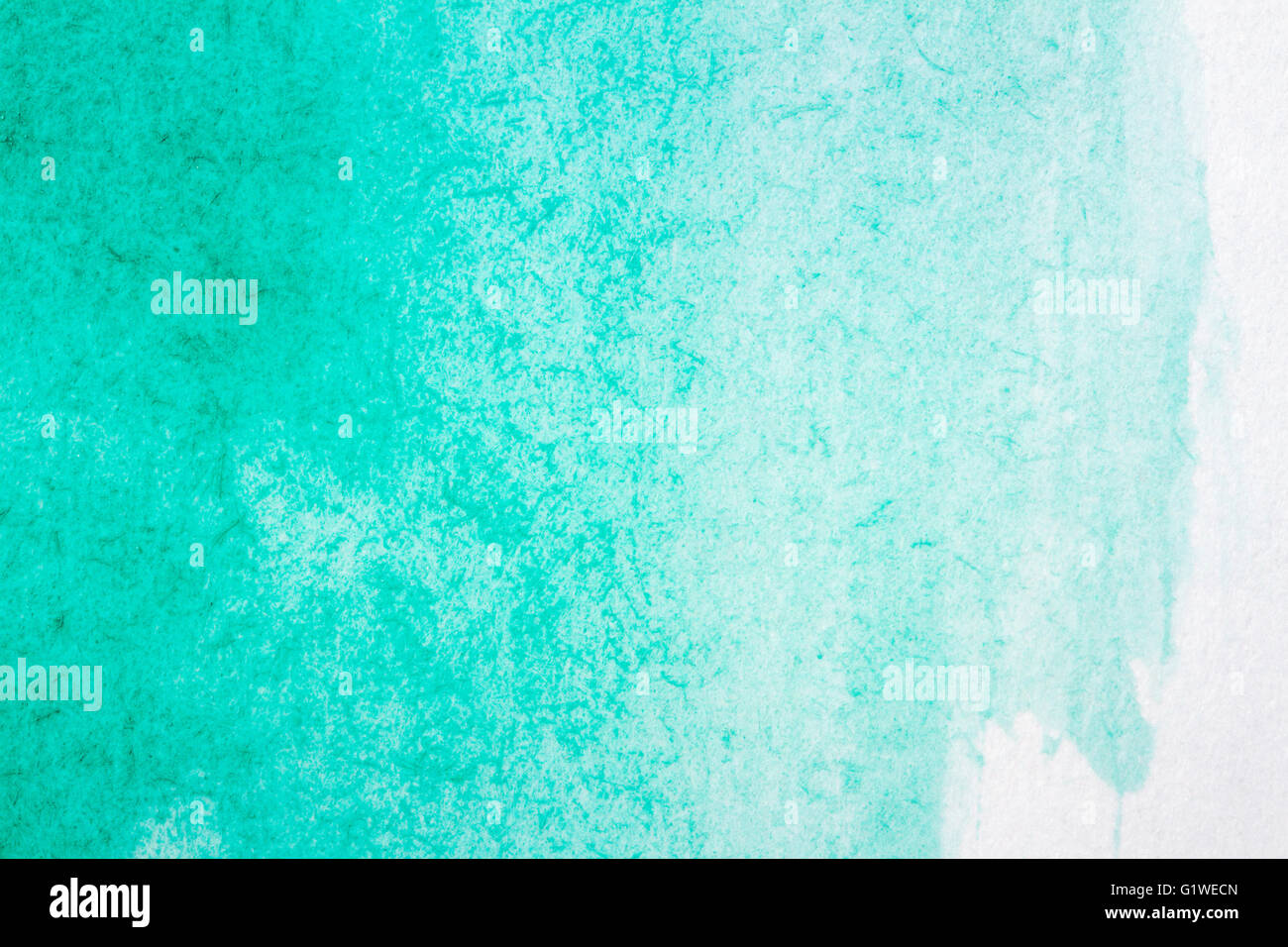 Abstract hand drawn green watercolor paints background Stock Photo - Alamy