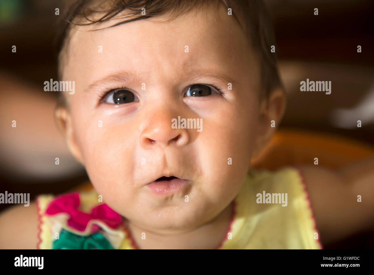 Kid faces hi-res stock photography and images - Alamy