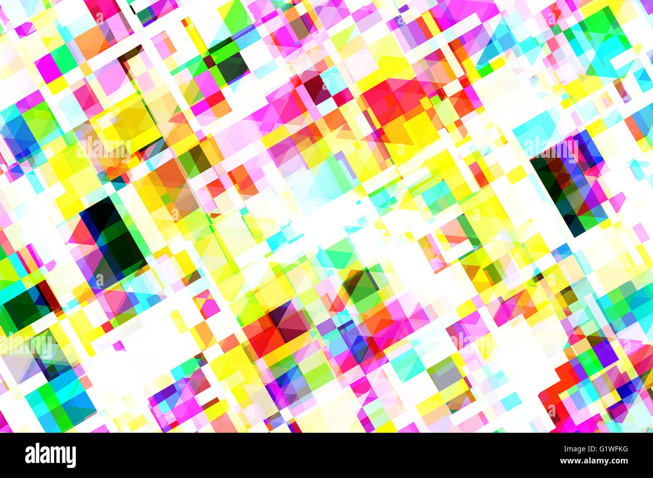 abstract multicolor texture background with square pattern Stock Photo ...