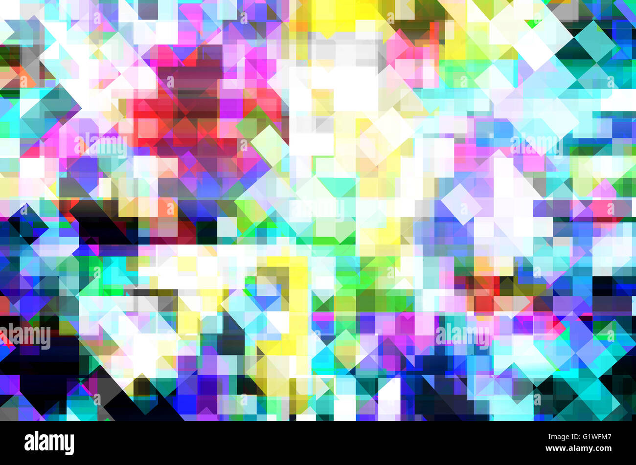 abstract multicolor texture background with square pattern Stock Photo ...