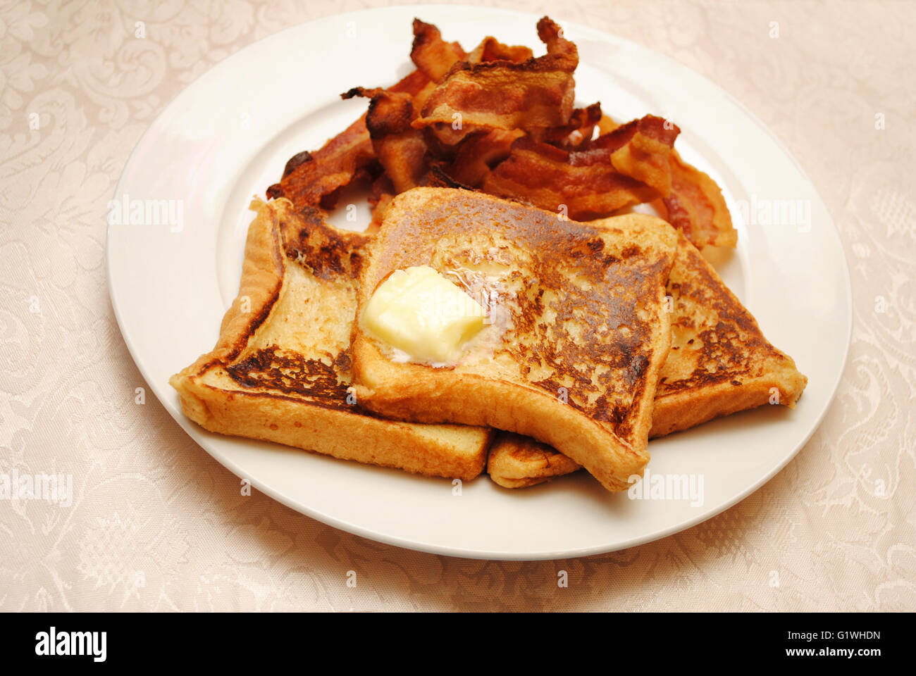 French Toast And Bacon
