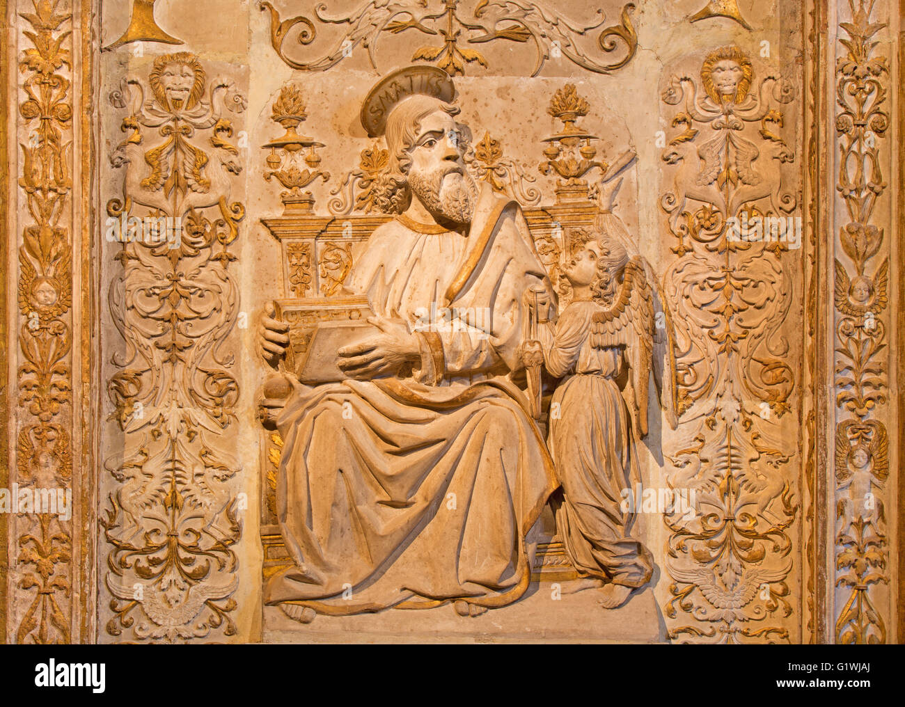 Symbol of st matthew the evangelist hi-res stock photography and images ...