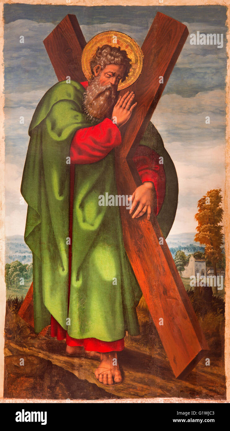 Saint andrew the apostle hi-res stock photography and images - Alamy