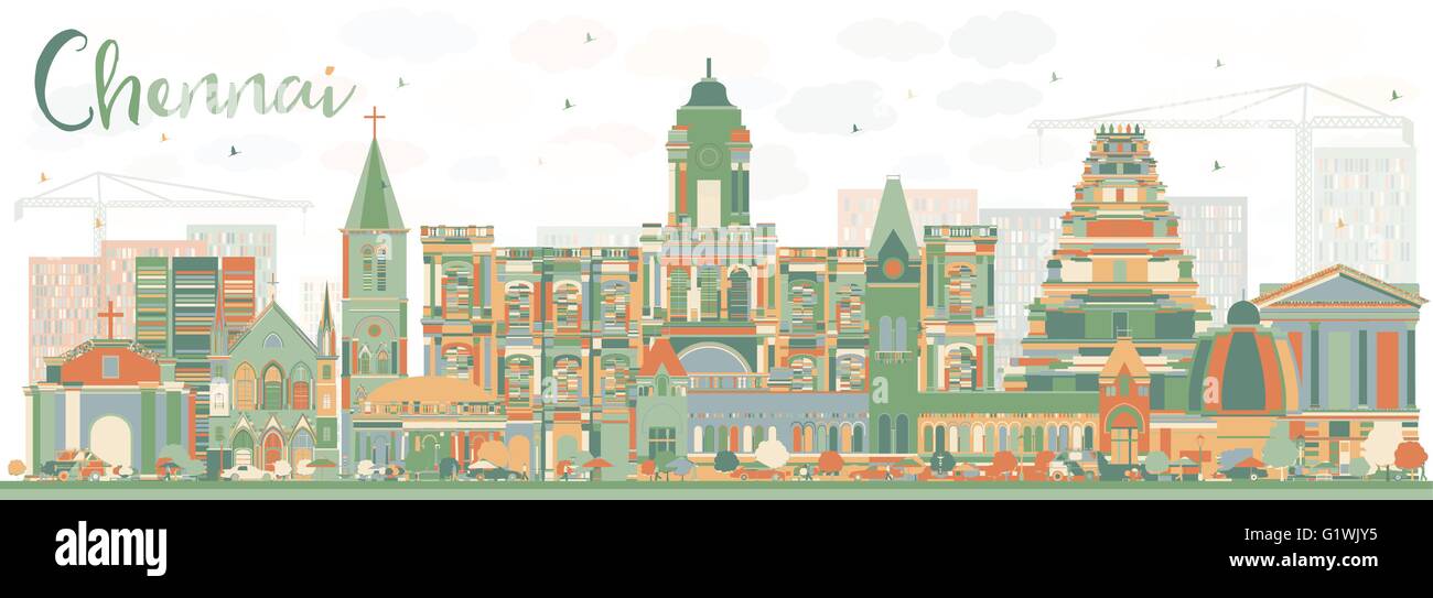 Chennai vector vectors hi-res stock photography and images - Alamy