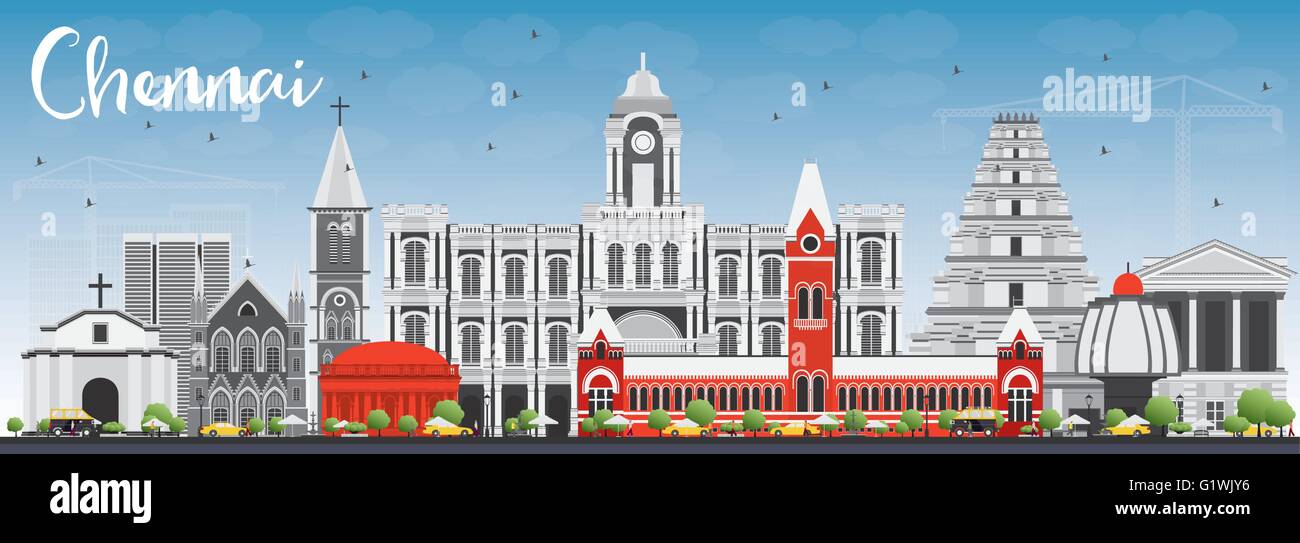 Madras india chennai Stock Vector Images - Alamy